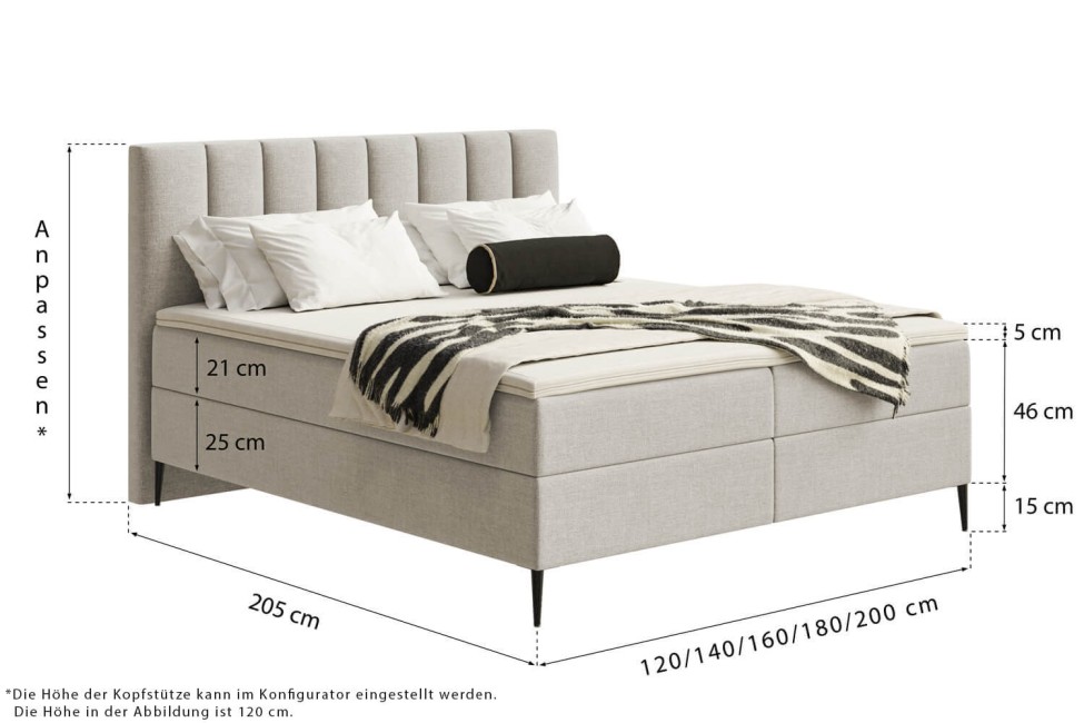 Boxspringbett Allesio | MyBed - Betten, Matratzen und Möbel für ...
